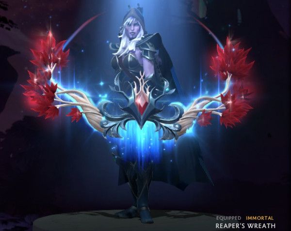 Beli Item Ready Trade Reaper's Wreath (Immortal TI9 Drow Ranger) Dota 2 ...
