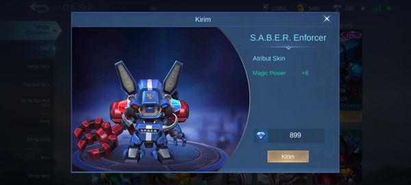 Beli Skin SABER Exploder (Epic Skin Cyclops) Mobile Legends Terlengkap ...