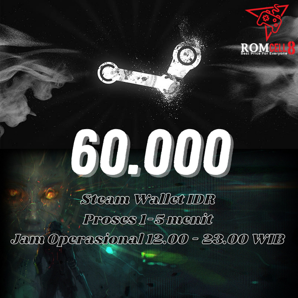 Buy Steam Wallet IDR 60.000 Steam 1307579 | itemku