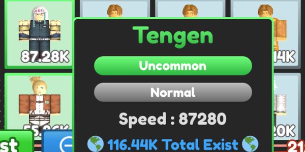 Beli Item Heroes Tengen Map KNY - Anime Race Clicker Roblox Terlengkap ...