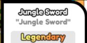 Buy Item jungle Sword (jungle zone) sword sim Roblox 2047205 | itemku