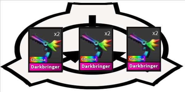 Buy Weapon Chroma Darkbringer Murder Mystery 2 1421481 | itemku
