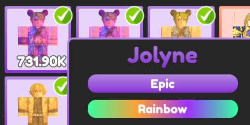 Beli Item Rainbow Joylne Map Bizarre - Anime Race Clicker Roblox ...