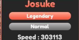 Buy Item Heroes Normal Josuke Map Bizarre - Anime Race Clicker Roblox ...