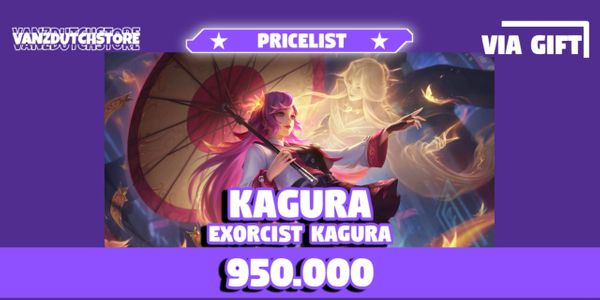 Beli Skin Exorcist Kagura (Exorcist Skin Kagura) Mobile Legends ...