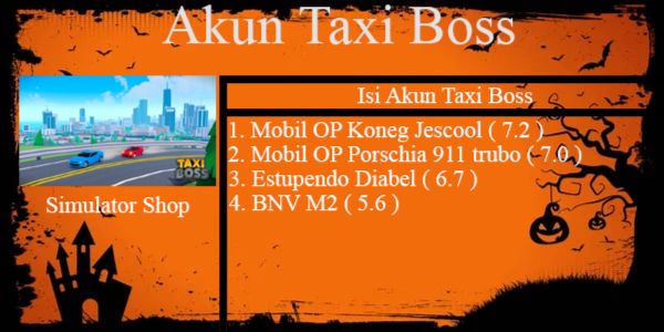 Buy Account Akun TAXI BOSS Roblox ( BACA DESKRIPSI ) Roblox 1977154 ...