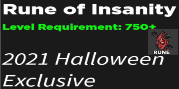 Buy Item Runes of Insanity - RPG Simulator RBL 2037051 | itemku