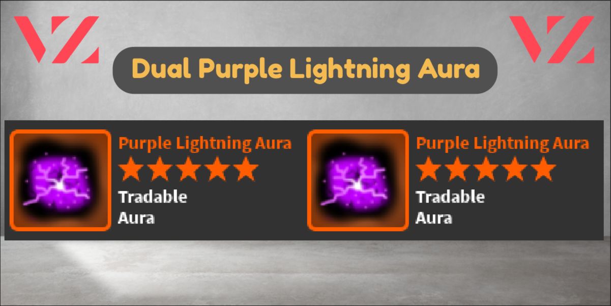 Beli Item Dual Purple Lighting Aura World Zero Roblox Terlengkap dan ...