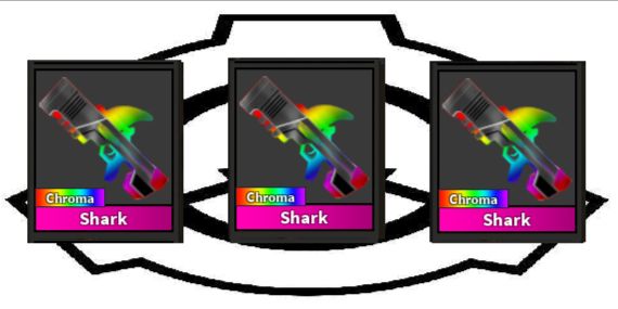 Beli Weapon Chroma Shark Murder Mystery 2 Terlengkap dan Termurah April ...