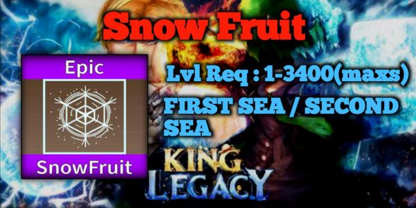 Buy Item Snow Fruit King Legacy Roblox 2065305 | itemku