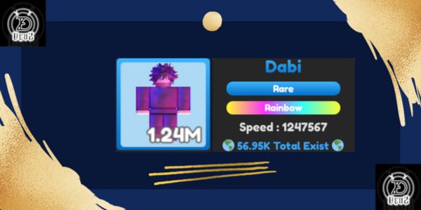 Buy Item Heroes Rainbow Dabi Map Academia - Anime Race Clicker Roblox ...