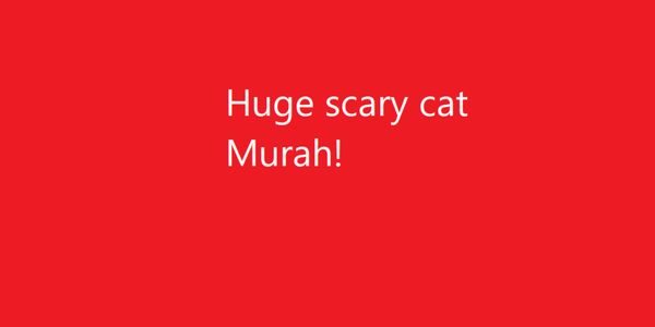 Beli Item Huge scary cat Roblox Terlengkap dan Termurah September 2024 ...