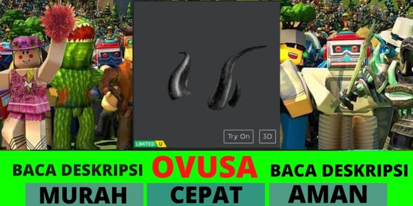 Buy Item Black Iron Horns Roblox Limited Items Most Complete and ...