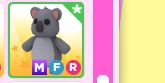 Buy Pet Koala MFR pet adopt me Adopt Me Trading Hub 861264 | itemku