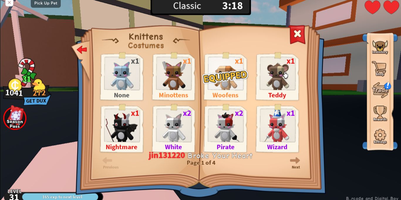 Beli Item Book of monster kitten legendary skin Roblox Terlengkap dan ...