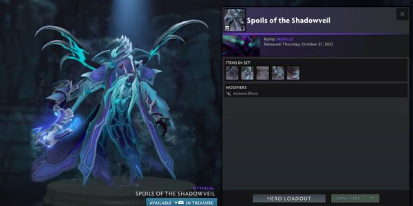 Beli Item Gift Spoils of the Shadowveil (Spectre Set) Collector's Cache ...