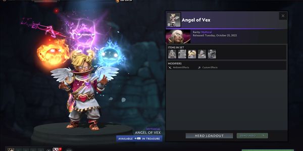 Beli Item Gift Angel of Vex (Invoker Set Diretide Cache 2022) Dota 2 ...