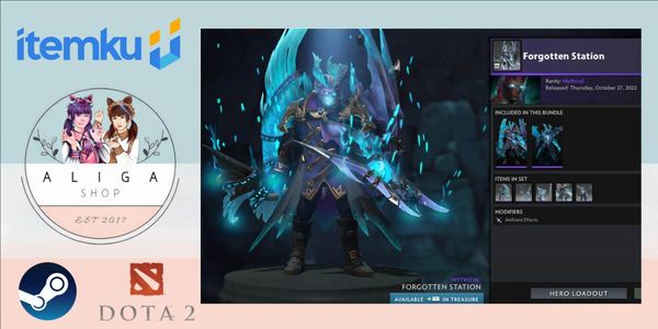 Beli Item Gift Forgotten Station (Terrorblade set Bundle Diretide ...