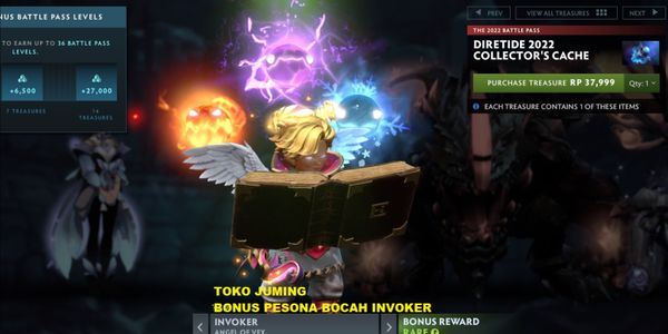 Buy Item Gift Angel of Vex (Invoker Set Diretide Collector's Cache 2022 ...