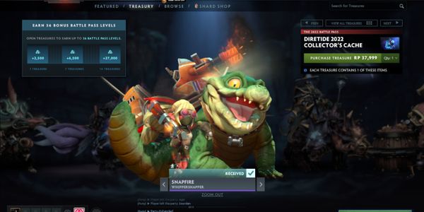 Beli Item Gift Whippersnapper ( Snapfire Set Diretide 2022 Collector's ...