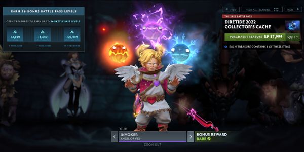 Buy Item Gift Invoker - Angel of Vex Dota 2 2101760 | itemku