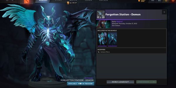 Beli Item Gift Forgotten Station (Terrorblade Set Diretide Collector ...