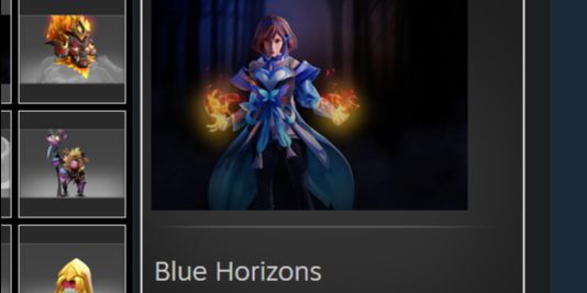 Beli Item Gift Marci - Blue Horizons - (Marci Rare Set Diretide ...