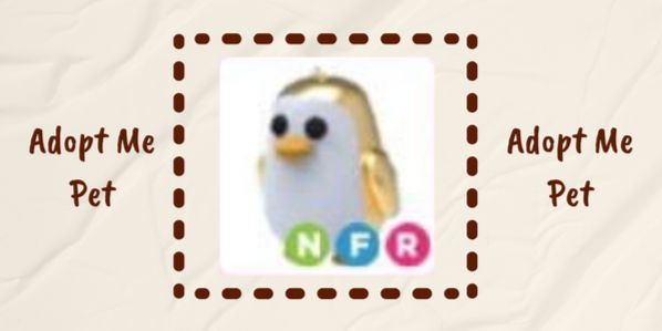 Beli Item NFR Golden Penguin - Adopt Me - adoptmeindoroblox Roblox ...