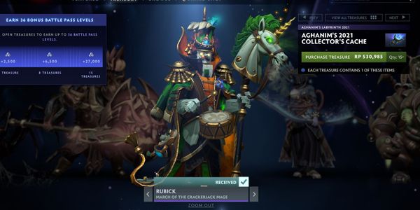 Beli Item Gift March of the Crackerjack Mage (Rubick Set) Collector ...