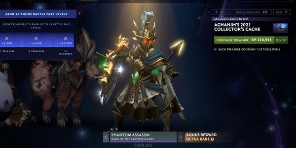 Beli Item Gift Bane of the Deathstalkers (Phantom Assassin Set ...