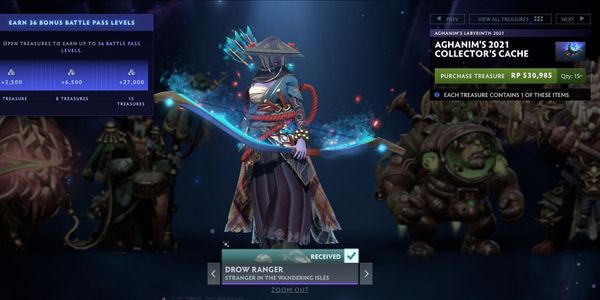 Beli Item Gift Stranger in the Wandering Isles (Drow Ranger Set ...