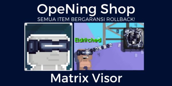 Buy Item VISOR MATRIX Growtopia 1602726 | itemku