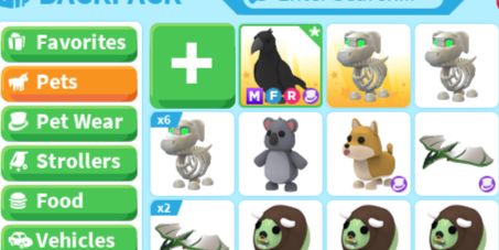 Buy Item MFR crow adopt me Roblox 1605028 | itemku