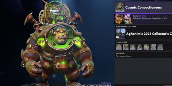 Beli Item Gift Cosmic Concoctioneers (Alchemist Aghanim's 2022 ...