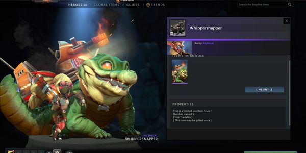 Beli Item Gift Whippersnapper (Snapfire Diretide 2022 Collector's Cache ...