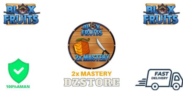 Buy Gamepass 2x Mastery Blox Fruits Roblox 2130068 | itemku