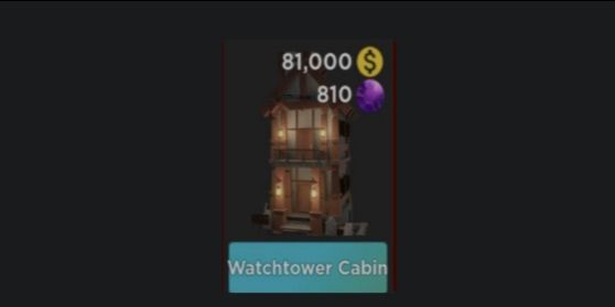 Beli Cabin Watchtower Cabin Survive the killer Survive The Killer ...