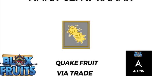 Buy Fruit Quake (Natural) Blox Fruits Roblox 2134557 | itemku