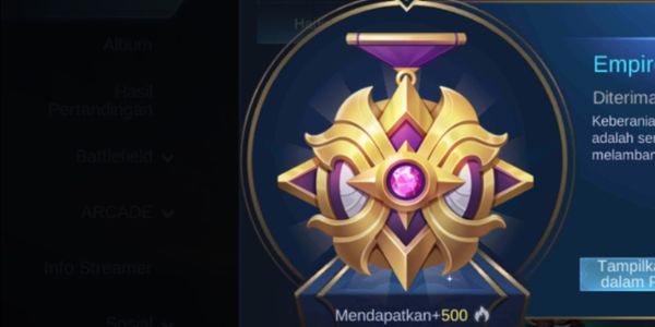 Buy Gift Item Empire medal Mobile Legends 2137168 | itemku