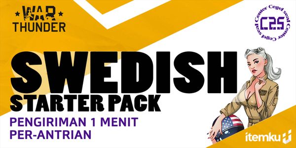 Beli Gift Item Store Swedish Starter Pack War Thunder Terlengkap dan ...