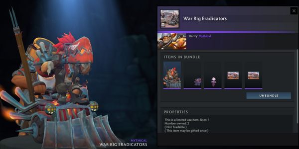 Buy Item Gift War Rig Eradicators (Techies Set) Collector's Cache 2022 ...