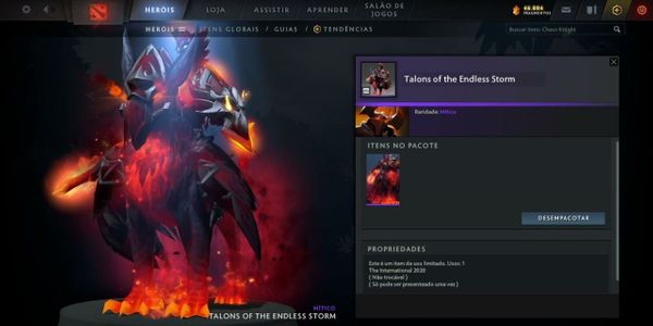 Beli Item Gift Talons of the Endless Storm (bukan bundle, item satuan tapi lengkap 1 set) Dota 2 ...