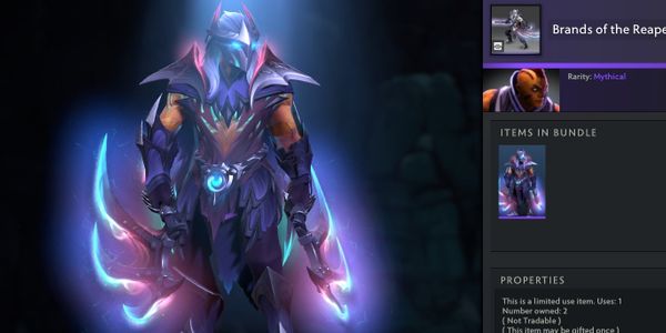 Beli Item Gift Brands of the Reaper (Anti-Mage - Diretide 2022 ...