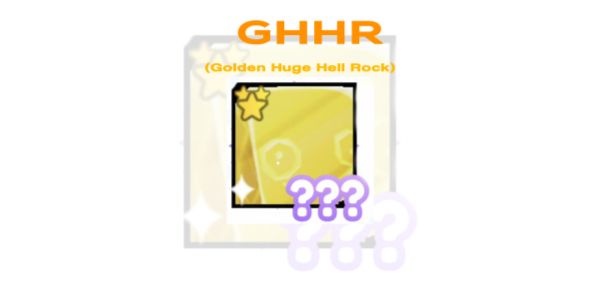 Beli Item Golden Huge Hell Rock ( GHHR ) | Pet Simualator X RBL ...