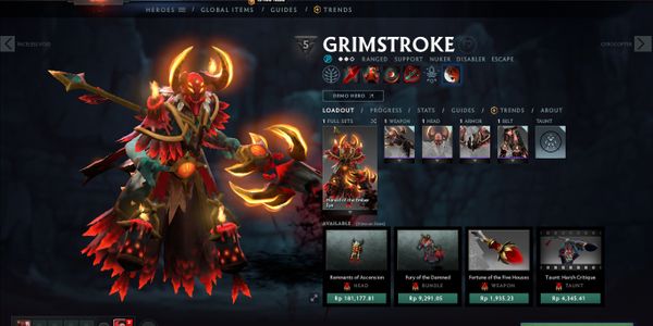 Beli Item Gift Herald of the Ember Eye (Bundle Grimstroke Collector's ...