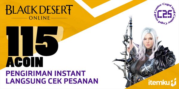 Buy Acoin 115 Acoin Black Desert Online 489260 | itemku