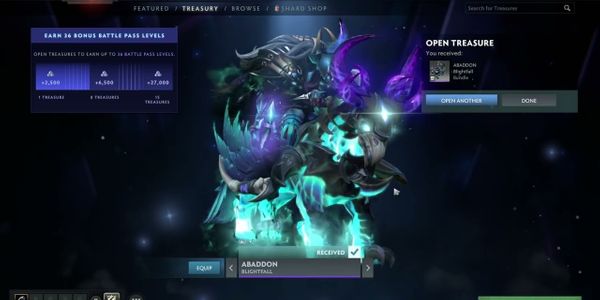 Beli Item Gift Blightfall (abaddon cache 2021) Dota 2 Terlengkap dan Termurah Juni 2024 1612308 ...