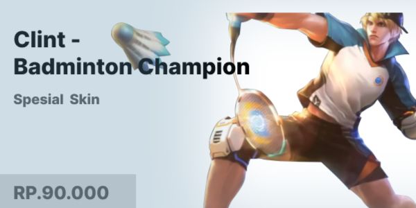 Buy Skin Badminton Champion (Clint Special Skin) Mobile Legends 2123513 ...