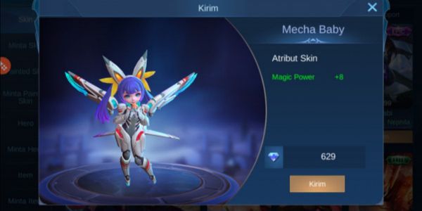 Buy Skin Mecha Baby (Nana Epic Skin) Mobile Legends 1618254 | itemku