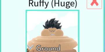 Buy Item Luffy Tankman (Ruffy Huge) All Star Tower Defense ASTD Roblox ...